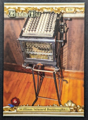 William Seward Burroughs I Adding Machine 2022 History's Gilded Age ...