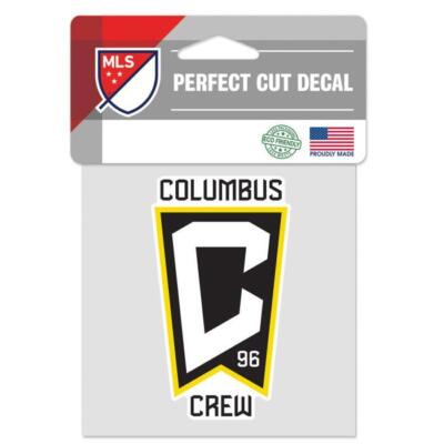 Columbus Crew SC Perfect Cut 4"x4" Color Decal (NEW) Auto Sticker ...