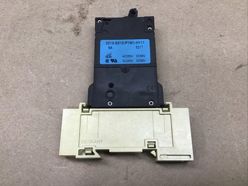 ETA CIRCUIT BREAKER 2210-S210-P1M1-H111 5A 2210S210P1M1H111 AMP A ...