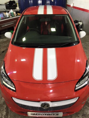 VAUXHALL CORSA LIMITED EDITION SPORT STRIPES BONNET only | eBay UK
