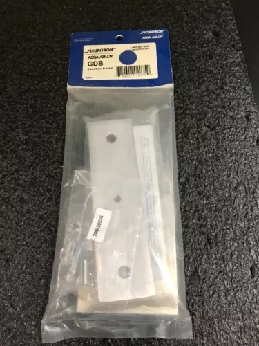 Securitron Glass Door Bracket GDB Heavy Duty Silver for M32/M38/M62/M68 ...