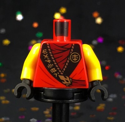 NEW LEGO Red Kai Ninjago Minifigure Torso Decorated Print | eBay Australia