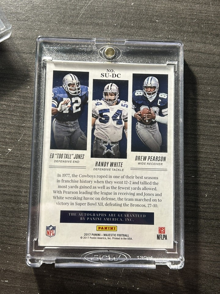 2017 Majestic Super Bowl Teammate Too Tall Jones/Randy White/Drew ...