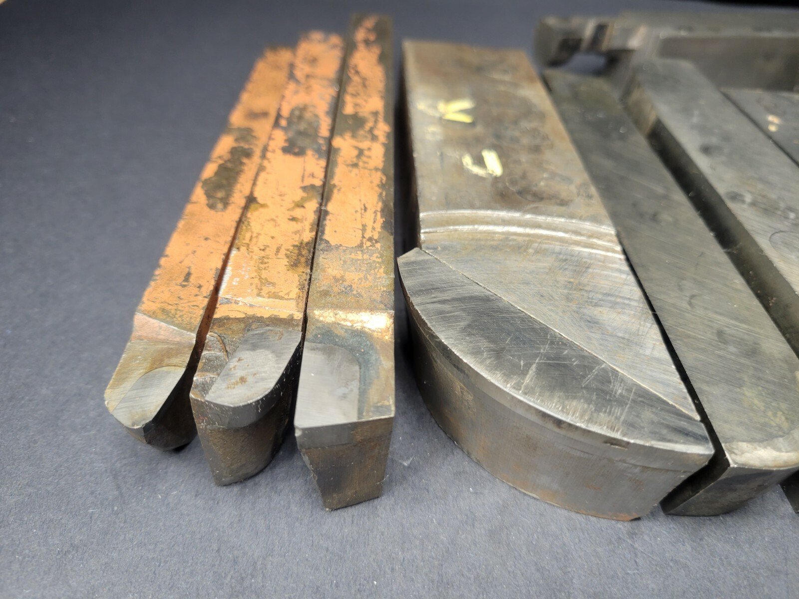 15pc USA 1" & 1¼" Cleveland MoMax Cobalt Latrobe HSS Carbide Tool Bits ...