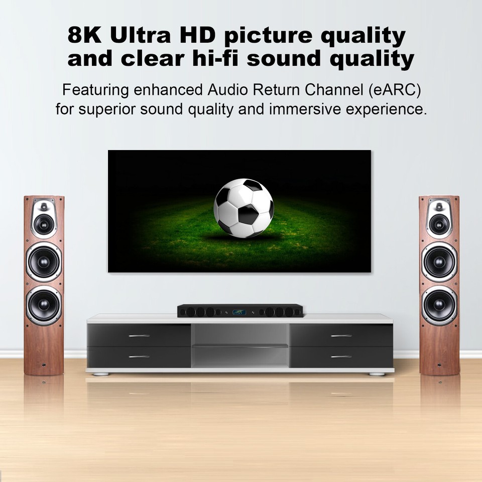 8K 2.1 HDTV HDMI Cable 8K@60Hz, 4K@120Hz, 48Gbps,3D Dolby HDCP,HDR | eBay