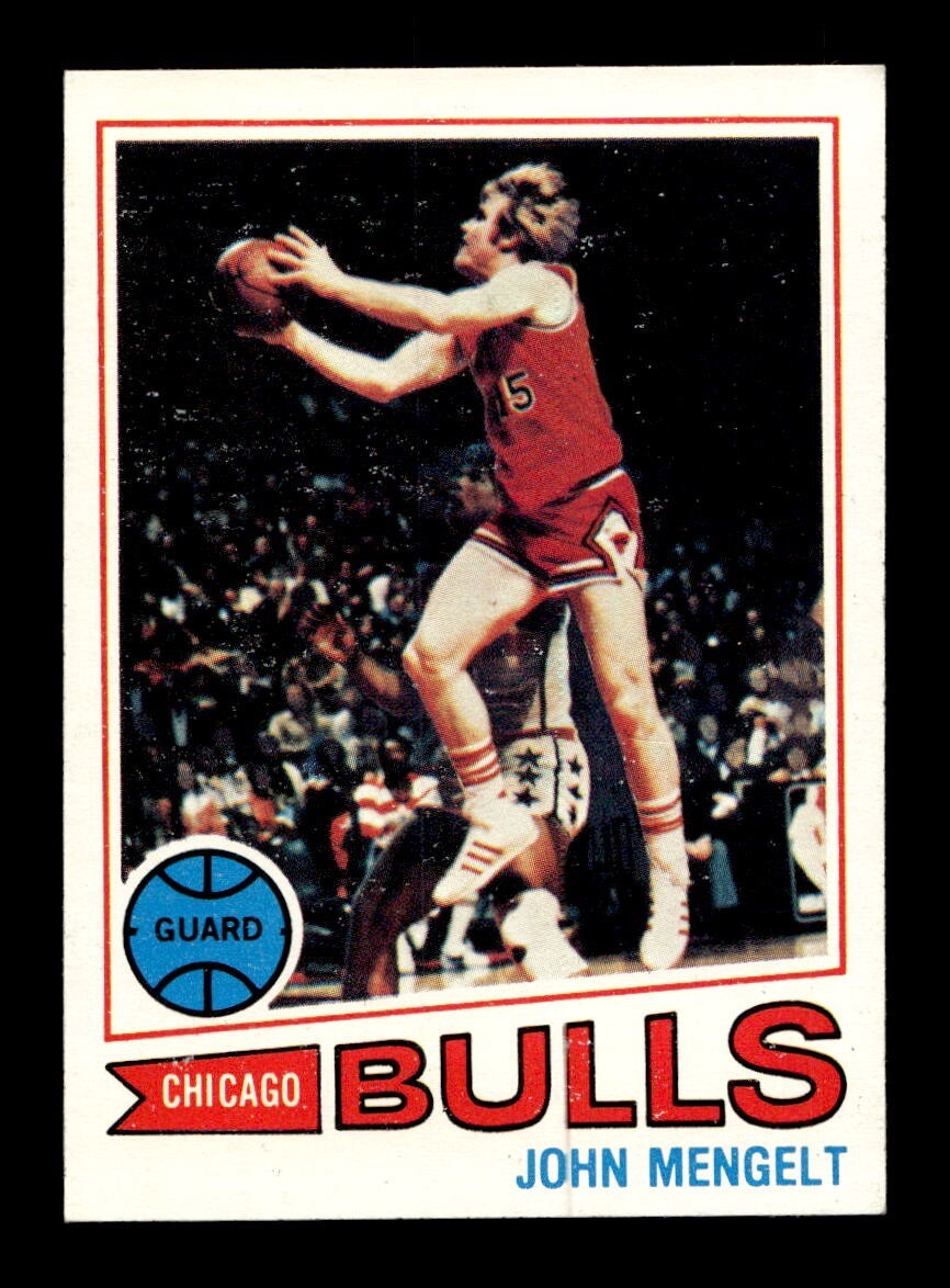 1977 78 Topps #101 John Mengelt Bulls EX-MT+ *8z | eBay