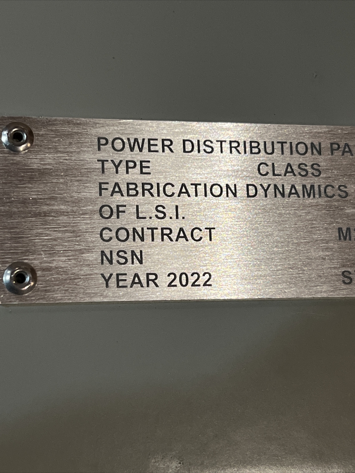 MIL-STD POWER DISTRIBUTION PANEL M23928/ 1-01 TE. SYM#994.5 GBK NEW. | eBay