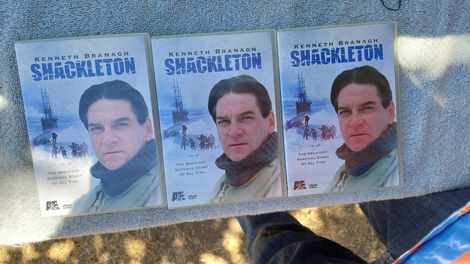 Kenneth Branagh SHACKLETON (2002 Miniseries) Collector's Edition 3-Disc ...