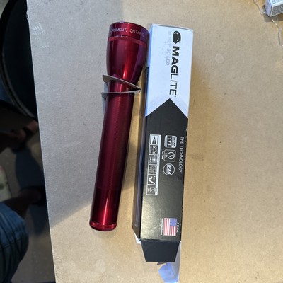 RED Maglite ML25LT 3 x C Flashlight ML25LT-S3095 | eBay