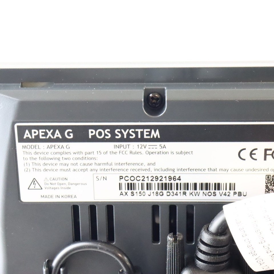 KwickPOS KPC1 APEXA G GL 15" Dual Screen POS Point of Sale Terminal J1800 4GB | eBay