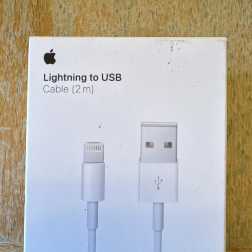 Apple Lightning to USB Cable 2m White – Charging Cable | eBay