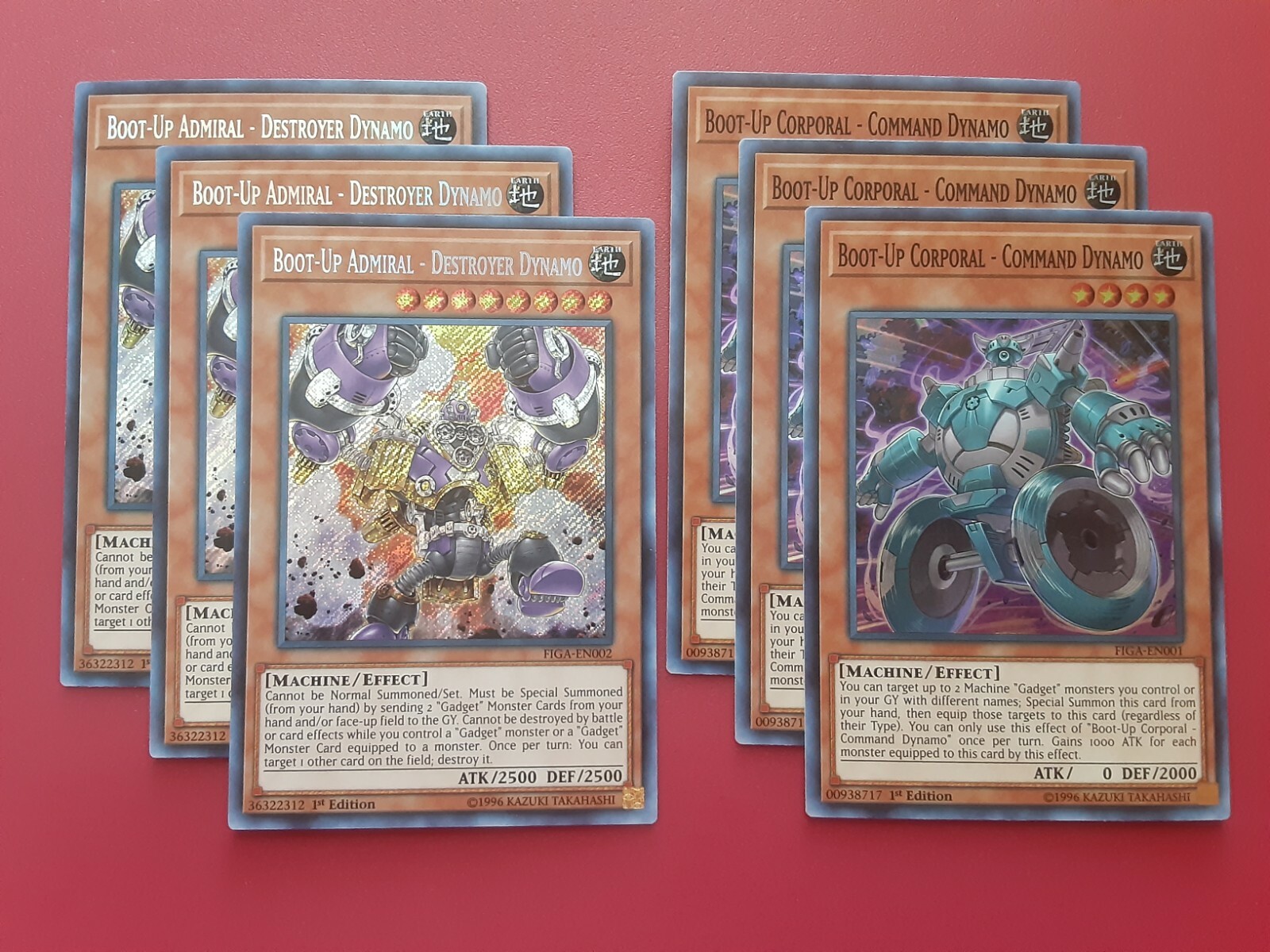 Yugioh Gadget Deck 40 Card Red Green Yellow Gold Silver Budget ...