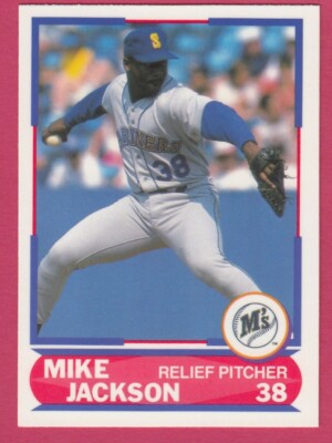 1989 Score Young Superstars # 14 Mike Jackson -- Seattle Mariners | eBay