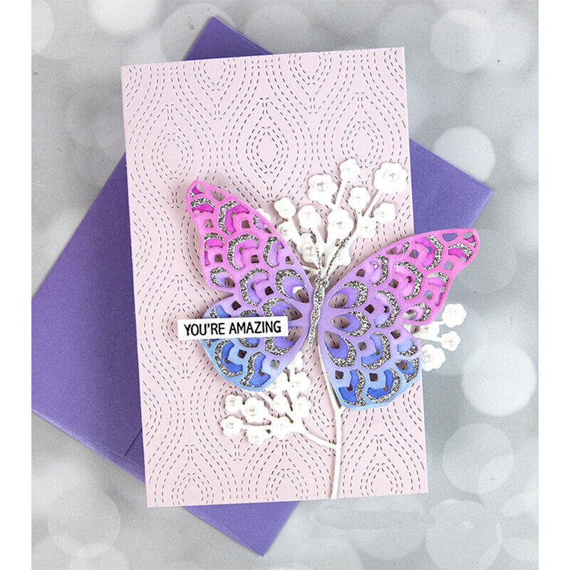 Metal Cutting Dies Butterfly Embossing Mold Scrapbook DIY Blade Punch ...