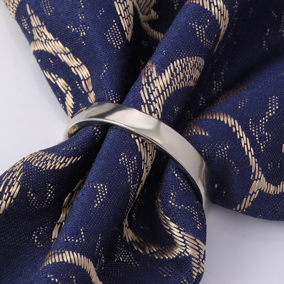 Serviette Buckles Rust-proof Decorative Napkin Wrap Buckles Wedding ...