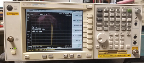 Spectrum Analyzer 44 GHz Agilent E4446A WORKS OK! Options, High ...