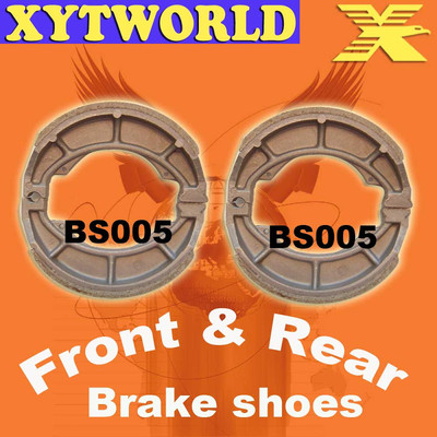 Front Rear Brake Shoes for Suzuki PE175 PE 175 C/N 1978-79 | eBay Australia