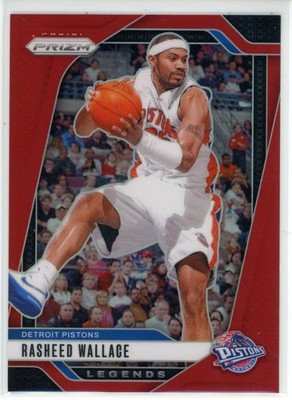 2024-25 Panini Prizm Rasheed Wallace Red Prizm /299 | eBay
