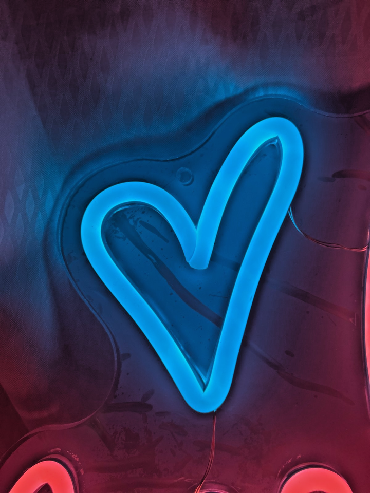 BRIGHT & SHINY NEON "HELLO GORGEOUS" HANGING SIGN 16" X 12" WORKS ...