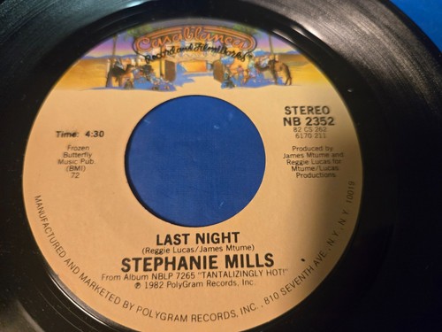 Stephanie Mills – Last Night - 7" VINYL SINGLE | eBay