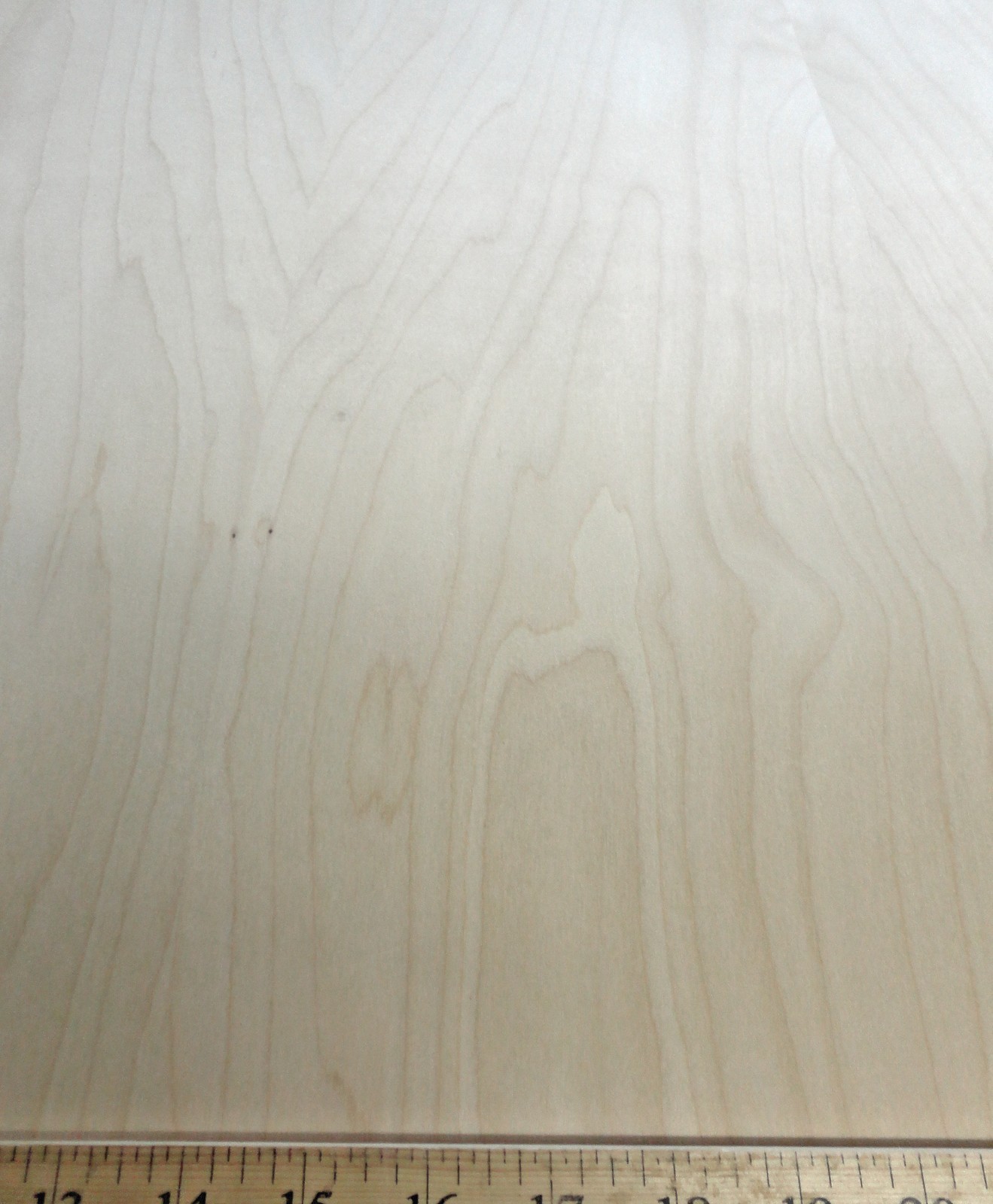 Birch wood veneer 21" x 96" with phenolic backer HPL laminate backer 1 ...