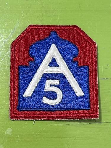 US ARMY 5TH ARMY CLASS A PATCH | eBay
