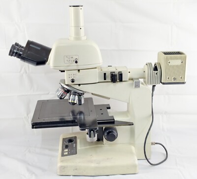Nikon Optiphot 150 DIC Nomarski Dark Field POL Metallurgical Microscope ...