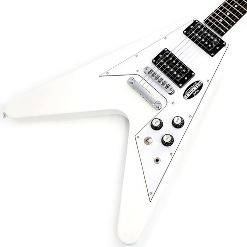 SCHECTER JAPAN ORIGINAL LINE OL-FV White Flying V type electric guitar ...