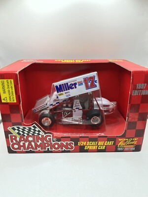 1997 Cris Eash 17e Miller 1:24 Sprint Car Racing Champions Diecast | eBay