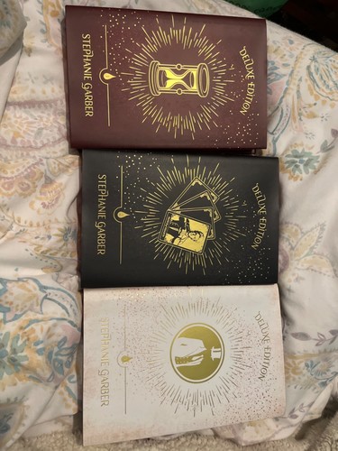 Caraval limited edition Fairyloot signed set. Never been read. | eBay UK