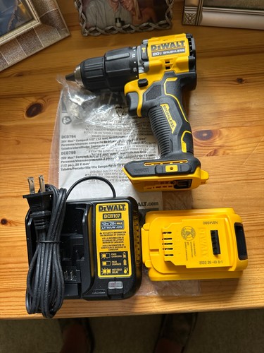 DeWALT DCD799B 20V HAMMER DRILL KIT MAX ATOMIC COMPACT Brushless. | eBay