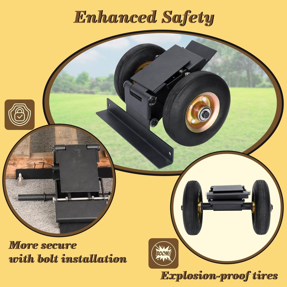 Chicken Coop Mover with Wheel System and Lift Design, Chicken Tractor ...