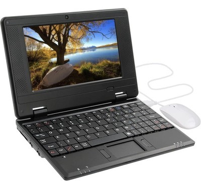 7 Inch Portable Mini Computer Laptop PC Netbook W Camera SD USB Slots ...