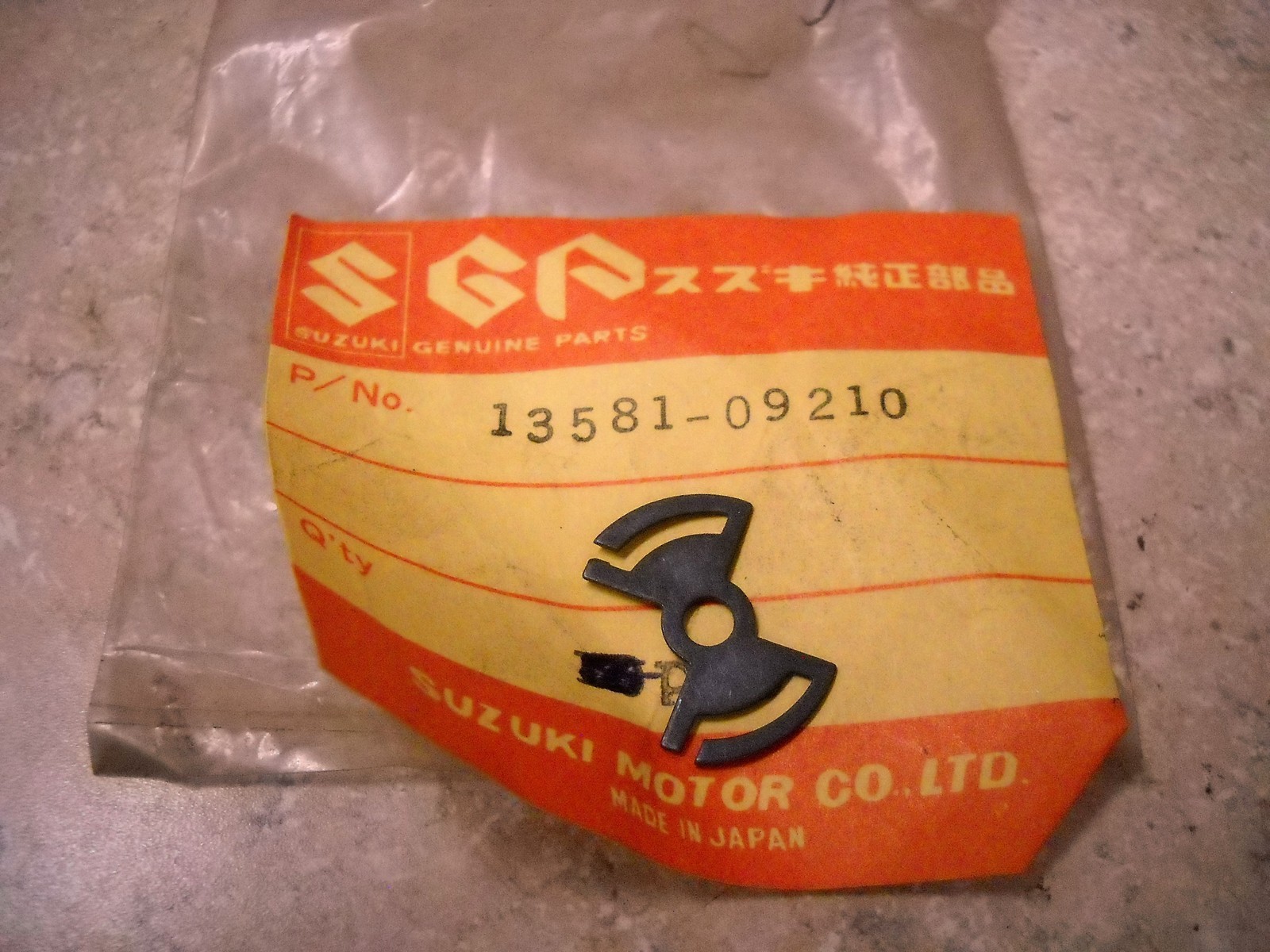 NOS OEM Suzuki Throttle Valve Plate 1970-2000 TS100 DS80 LT250 13581 ...
