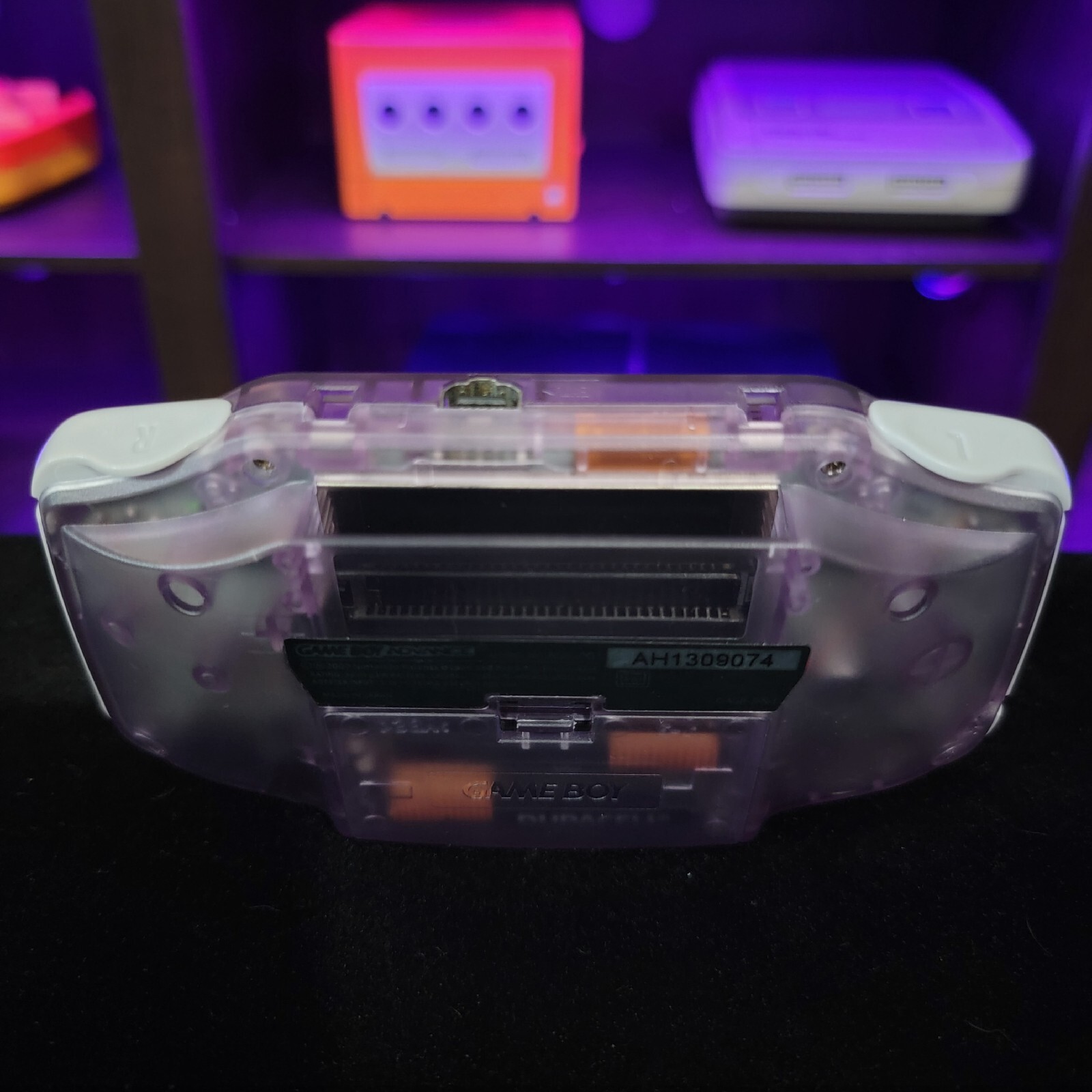 Atomic Purple GameBoy Advance GBA Console with iPS Backlight Backlit ...