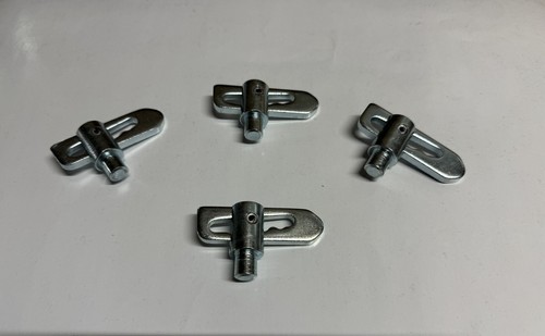 4 pcs Anti Rattle Latch Luce Weld On Fastener Trailer Tailgate UTE ...