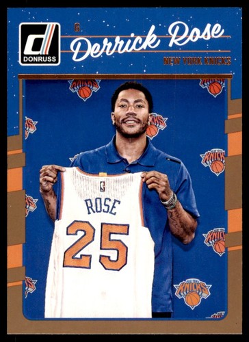 2016-17 Donruss Derrick Rose Basketball Cards #62 | eBay