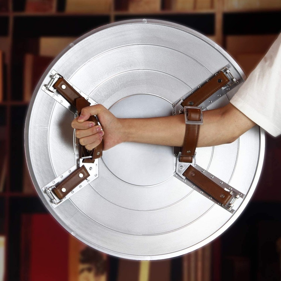 Avengers Captain America Vibranium Shield 24" 75th Anniversary Cosplay ...