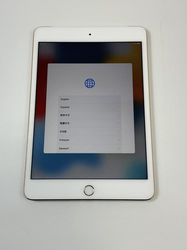 Apple iPad mini 4 32GB (Unlocked) A1550 Gold - Broken | eBay