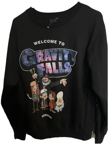 NEW WITH HOT TOPIC TAGS GRAVITY FALLS SZ LG SWEATSHIRT | eBay