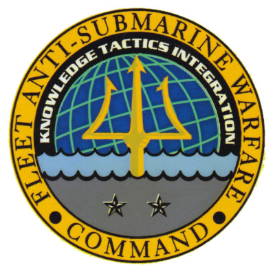 USN US NAVY FLEET ANTI-SUBMARINE WARFARE COMMAND CREST LOGO CUSTOM MUG ...