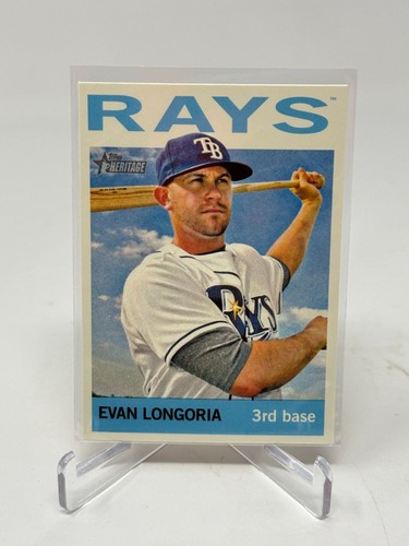 2013 Topps Heritage Baseball Evan Longoria Card #439 | eBay