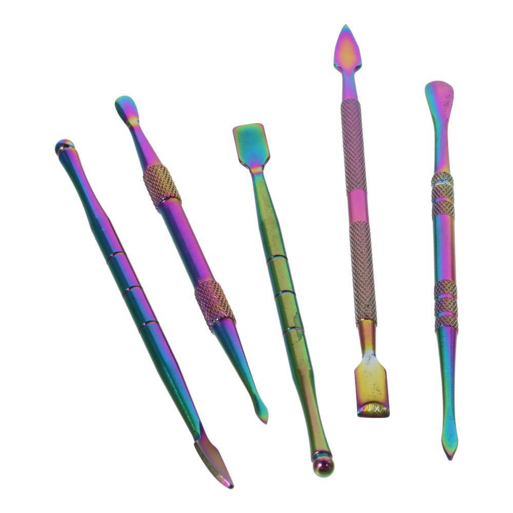 Colorful Rainbow tool set Rainbow Color Metal carrying case Carving ...