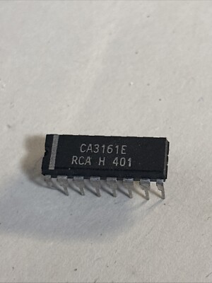 RCA CA3161E BCD To Seven Segment Decoder Driver 16pin Integrated IC ...