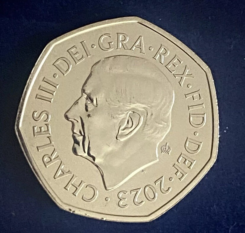 Ultra Rare Atlantic Salmon 50p Coin 2023 Uncirculated Mint Condition ...