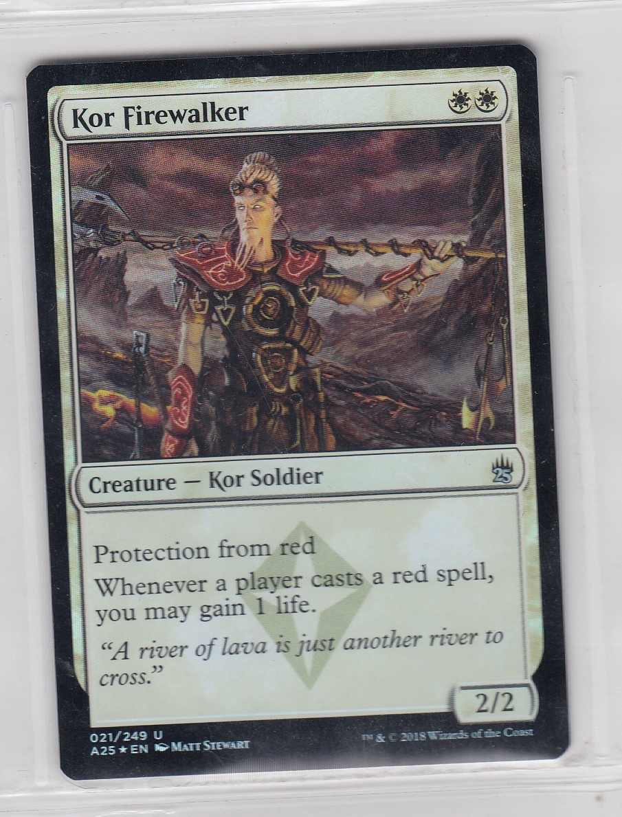 Magic Kor Firewalker - Calcafuoco Kor 021/249 A25 NC FOIL | eBay