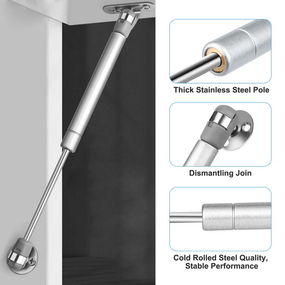 4pcs Kitchen Cabinet Gas Spring Prop Strut Hydraulic Shock Lift Support ...