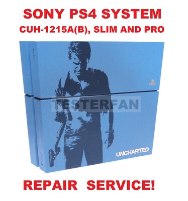 Fix Broken Sony PS4 CUH-1215A/B, Slim & Pro Model System No Power ...