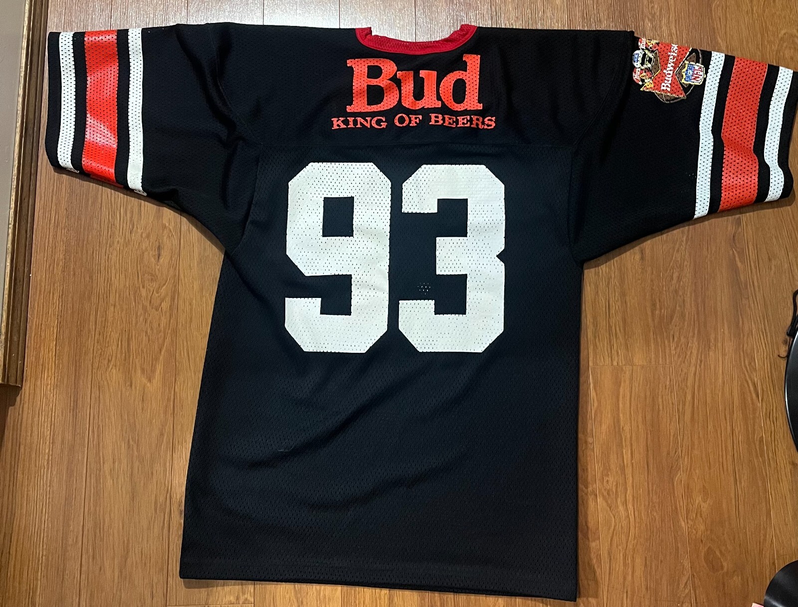 Budweiser Beer 1993 NFL helmet Ravens Athletic Black … - Gem