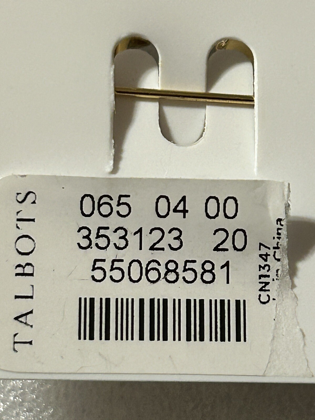 New Talbot's Red Cardinal Pin Brooch Gold Tone Rhinestones Enamel ...